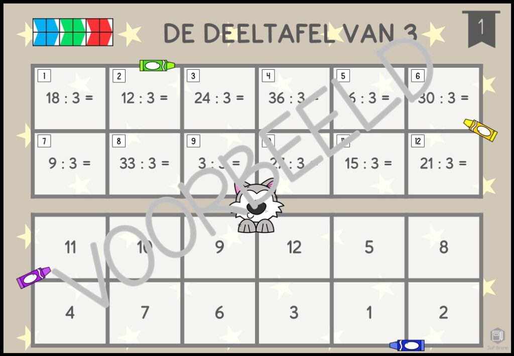 BUNDEL MINI LOCO: DEELTAFELS 1 T/M 10 - Juf Brenn