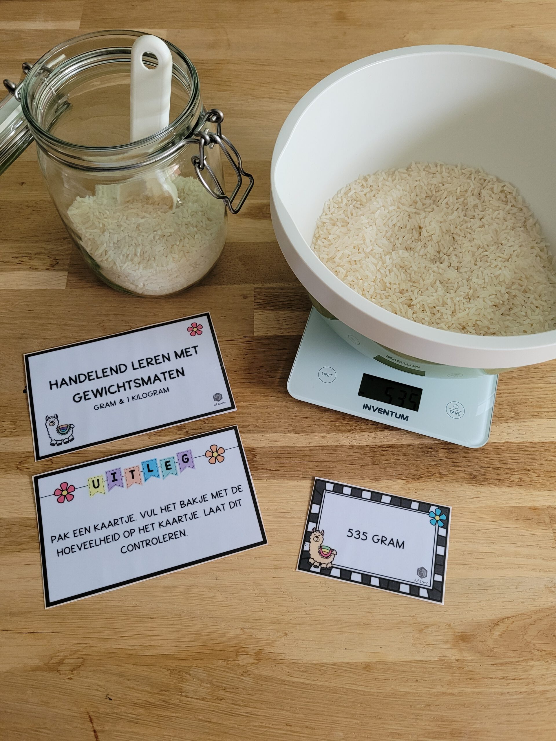 HANDELEND LEREN MET GEWICHTSMATEN Juf Brenn