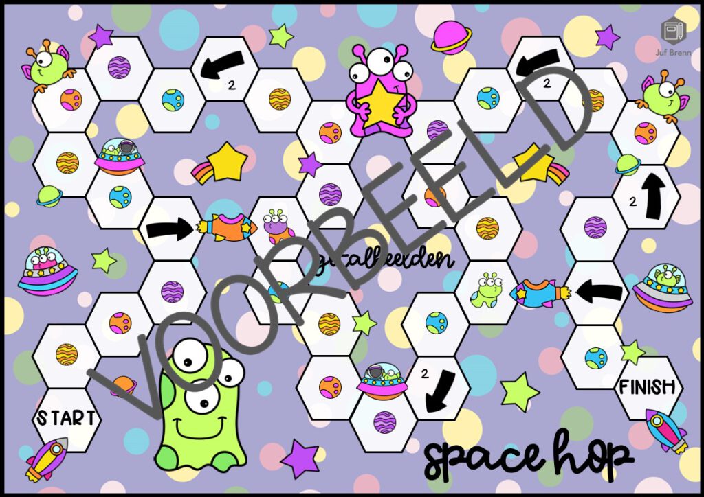 SPACE HOP: GETALBEELDEN - Juf Brenn