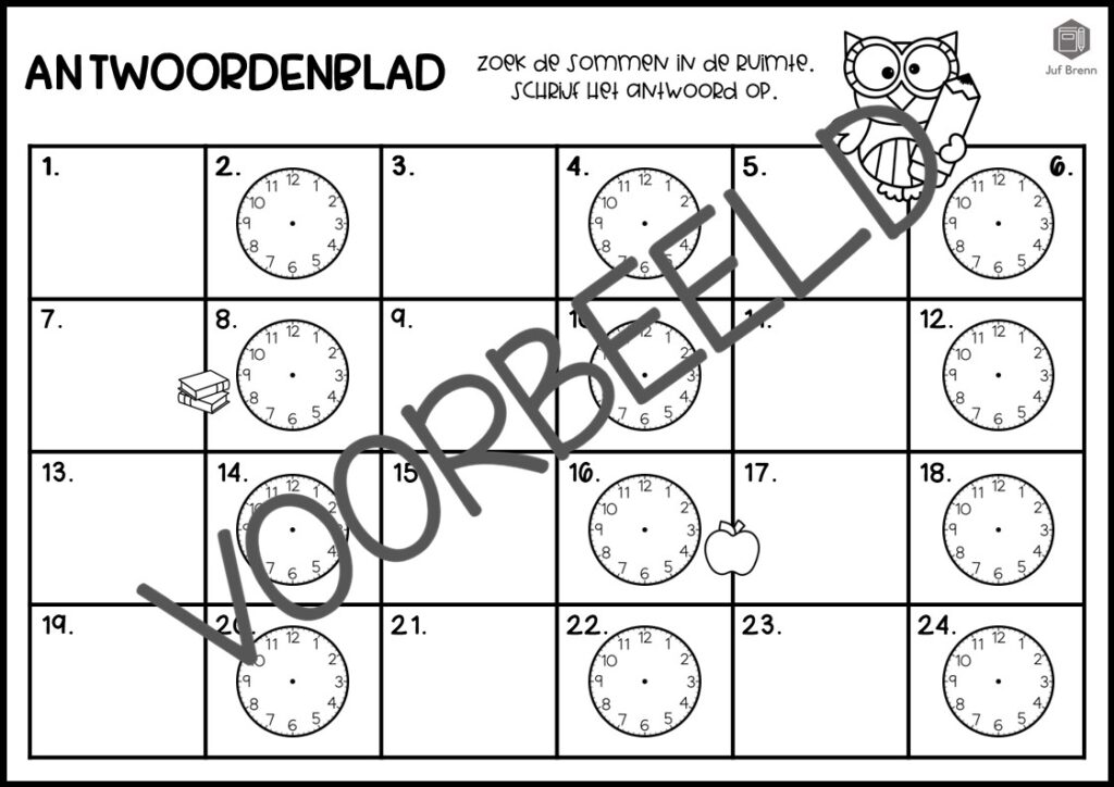 REKENEN IN DE RUIMTE WIG 5 GROEP 6 BLOK 2 KLOKKIJKEN ANALOGE EN ...