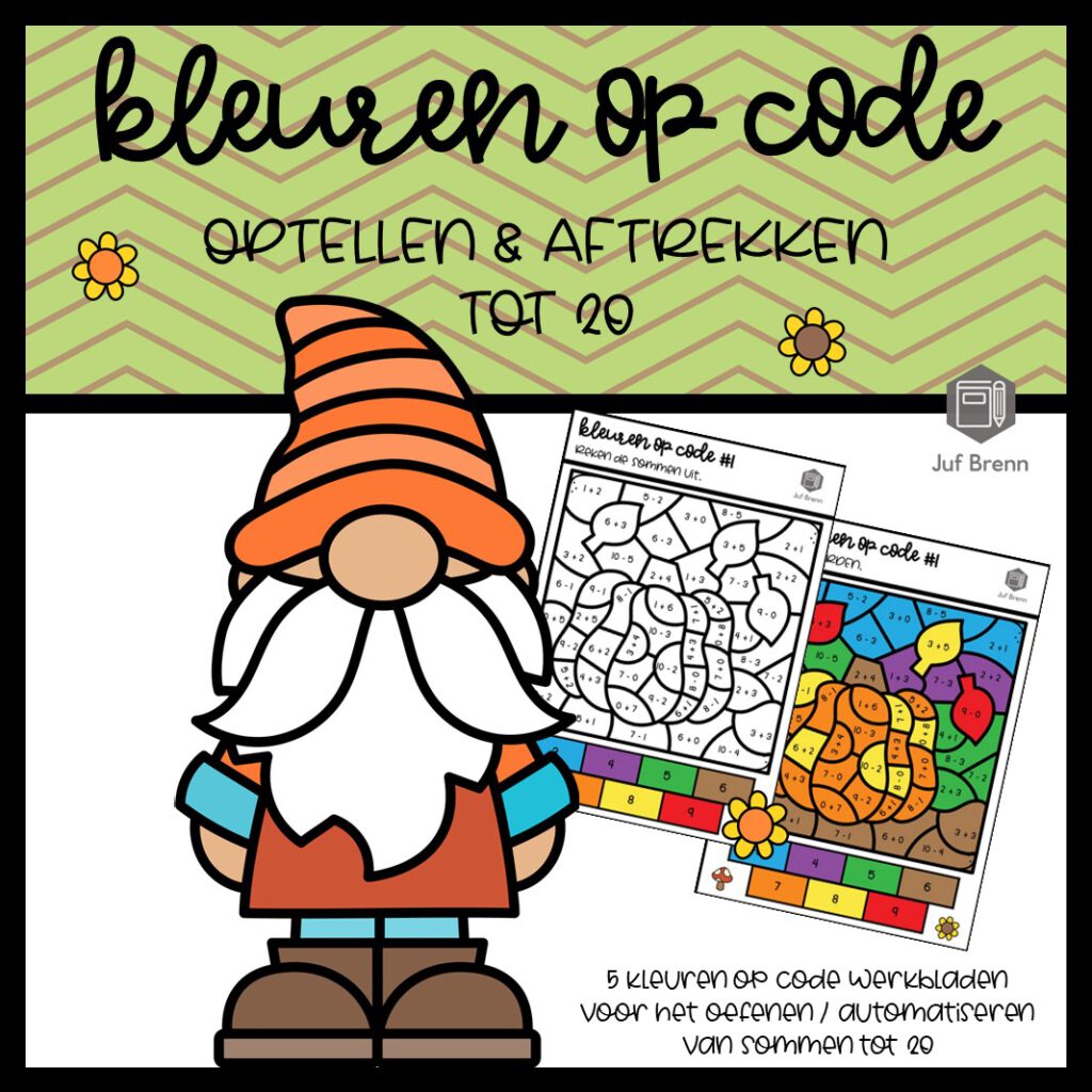 KLEUREN OP CODE SOMMEN TOT 20 FALL EDITION - Juf Brenn