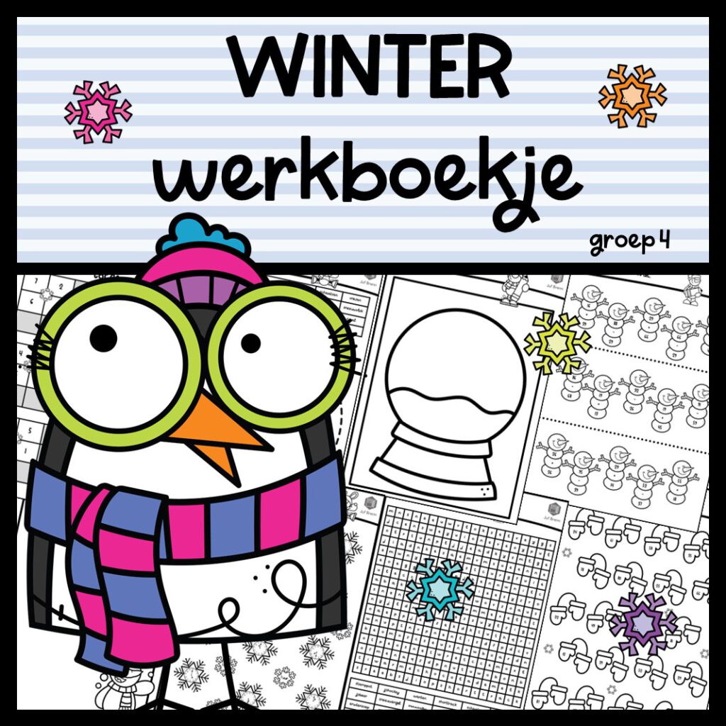 WERKBOEKJE WINTER GROEP 4 - Juf Brenn