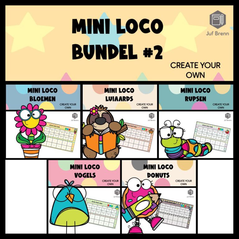 MINI LOCO CREATE YOUR OWN BUNDEL #2 - Juf Brenn