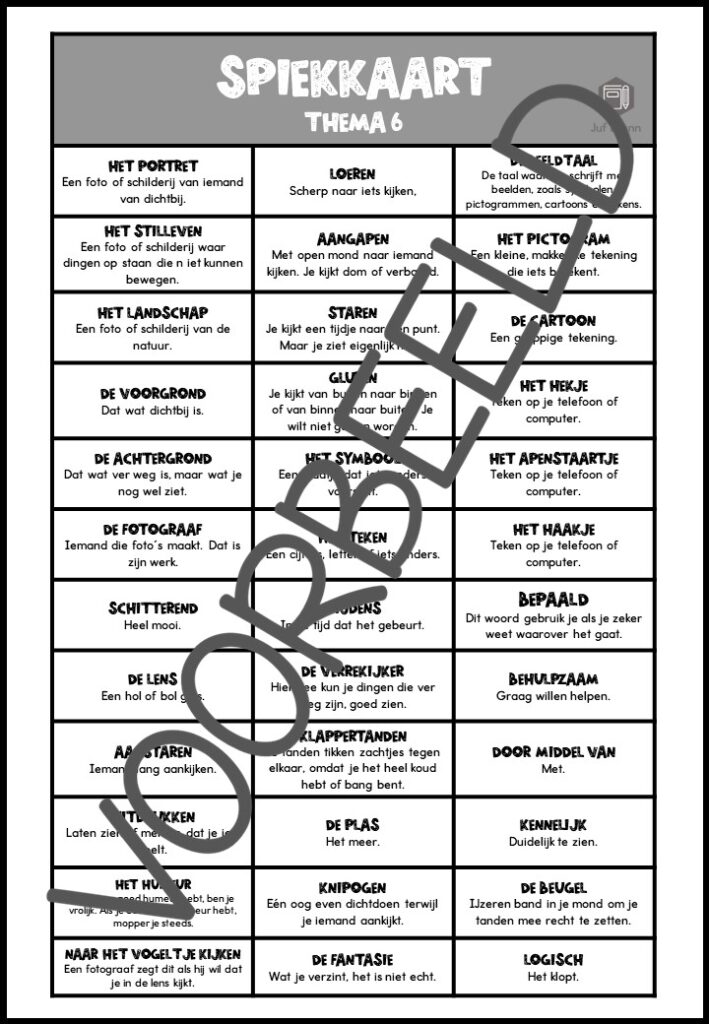 TAAL ACTIEF VERSIE 4 WOORDEN BATTLE GROEP 4 THEMA 6 - Juf Brenn
