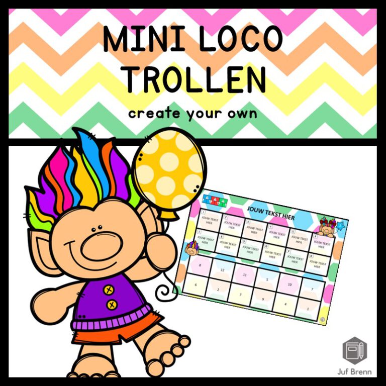 MINI LOCO CREATE YOUR OWN TROLLEN - Juf Brenn