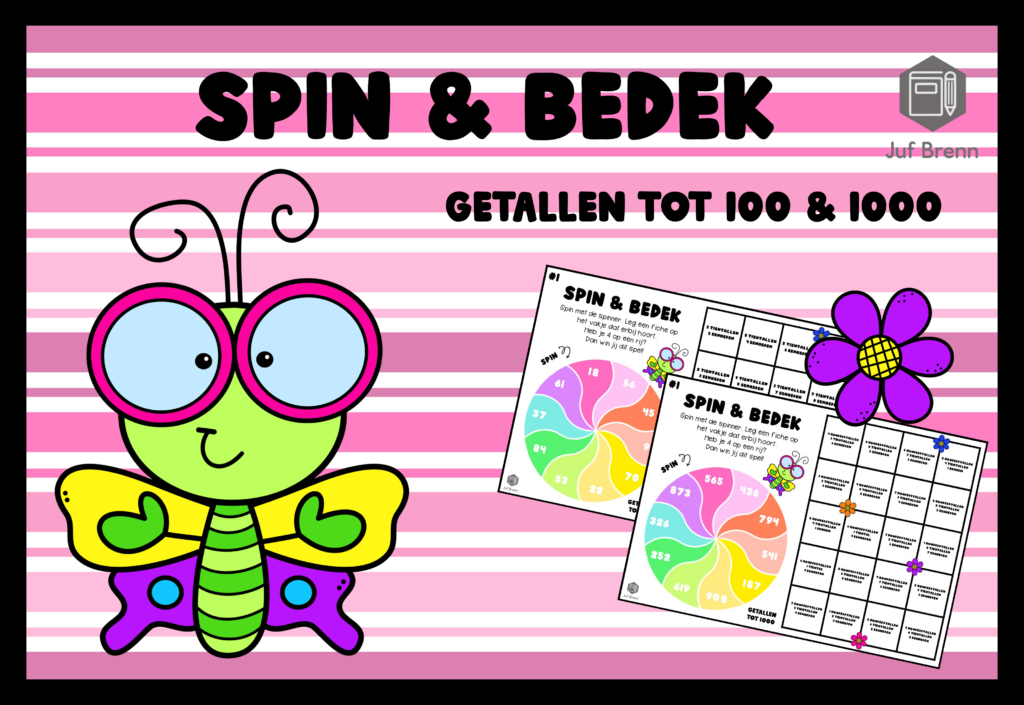 SPIN & BEDEK: GETALLEN Juf Brenn