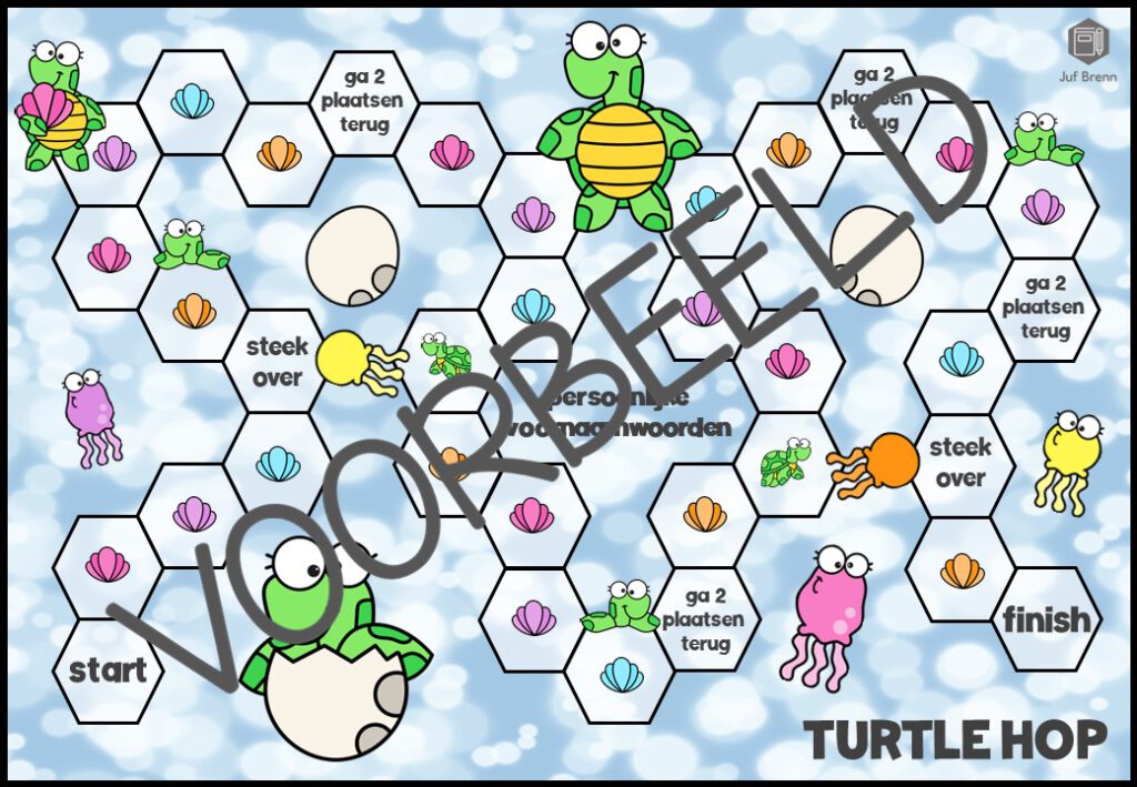 TURTLE HOP: PERSOONLIJK VOORNAAMWOORD - Juf Brenn