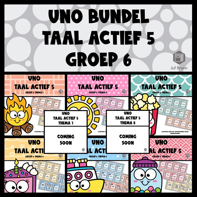 TAAL ACTIEF VERSIE 5 UNO (GROEI)BUNDEL GROEP 6 - Juf Brenn