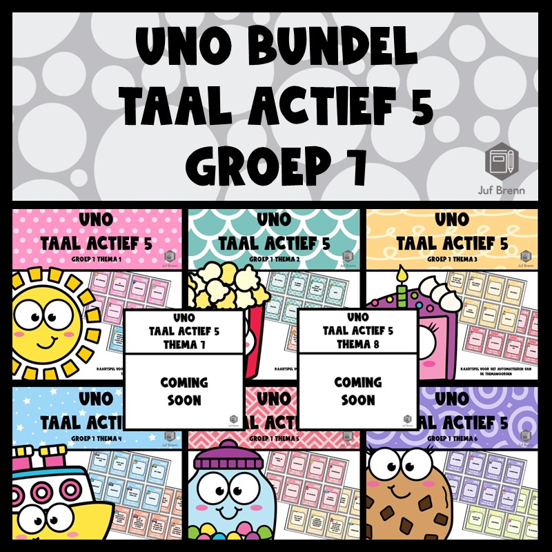 TAAL ACTIEF VERSIE 5 UNO (GROEI)BUNDEL GROEP 7 - Juf Brenn