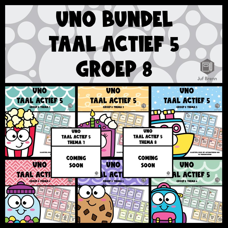 TAAL ACTIEF VERSIE 5 UNO (GROEI)BUNDEL GROEP 8 - Juf Brenn