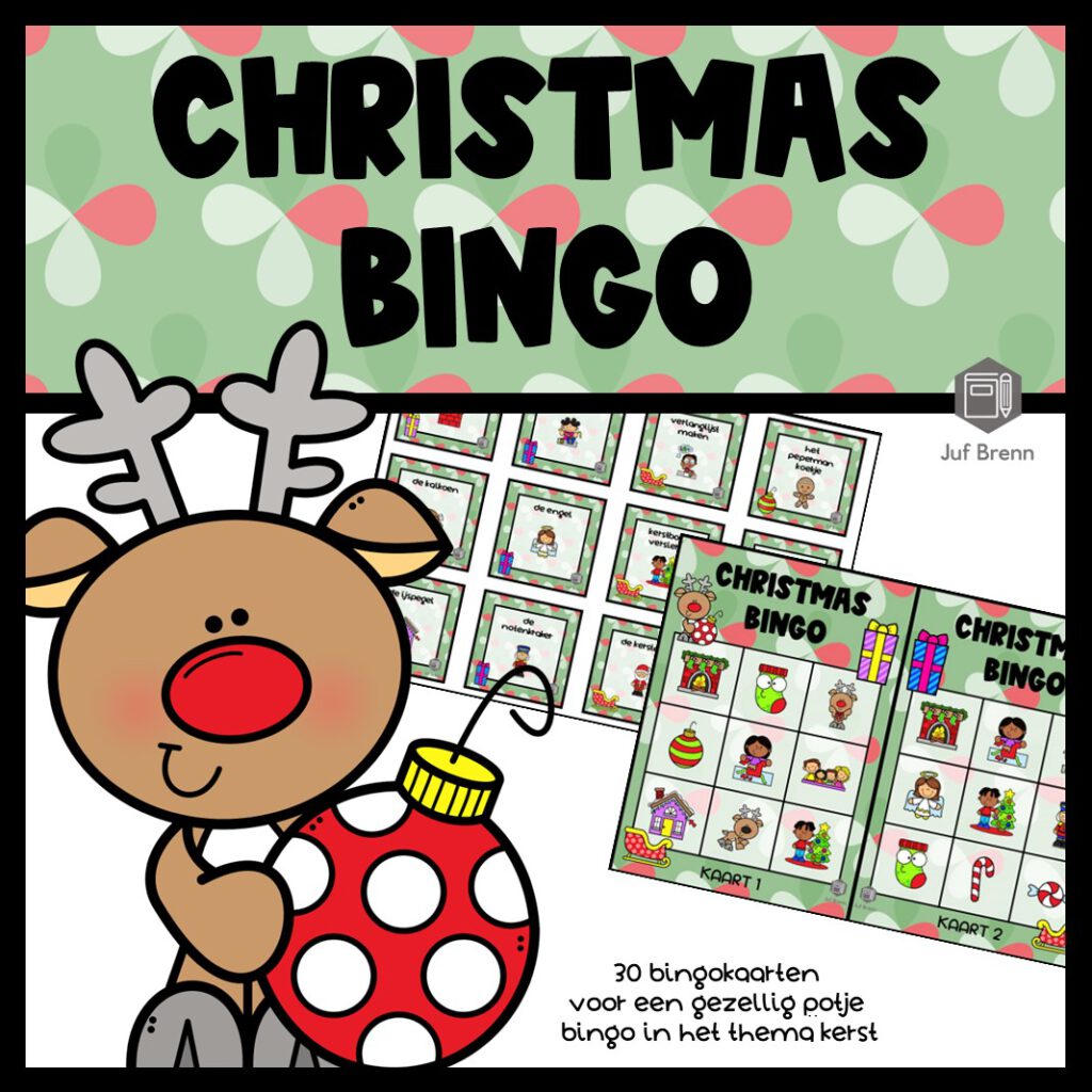 KERST BINGO - Juf Brenn