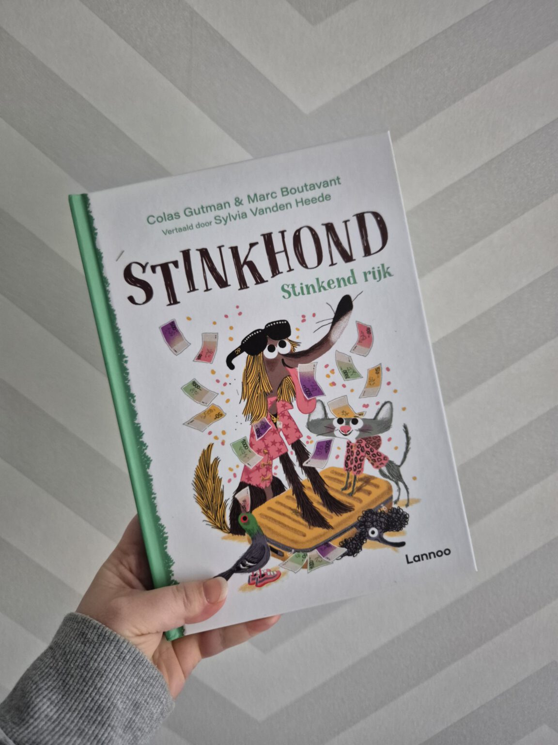BOEKENBABBEL: STINKHOND STINKEND RIJK Juf Brenn